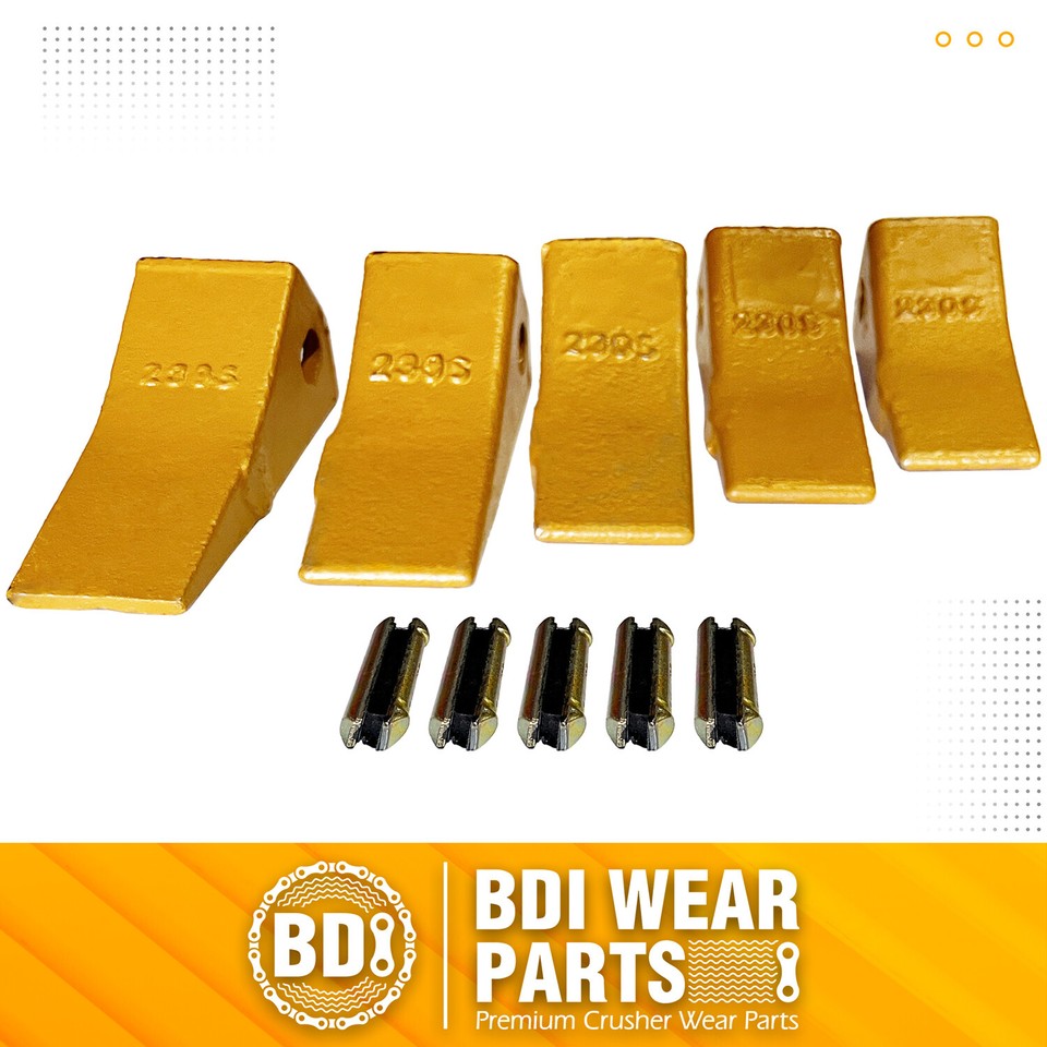 23 230 Series 230S Bucket Teeth with 23TF/23FP Flex Pins for Excavator ...