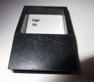 Lego 4608 Window 2x4x5 Black Fenêtre Noire du Fabuland Bus 3662 MOC F7 ...
