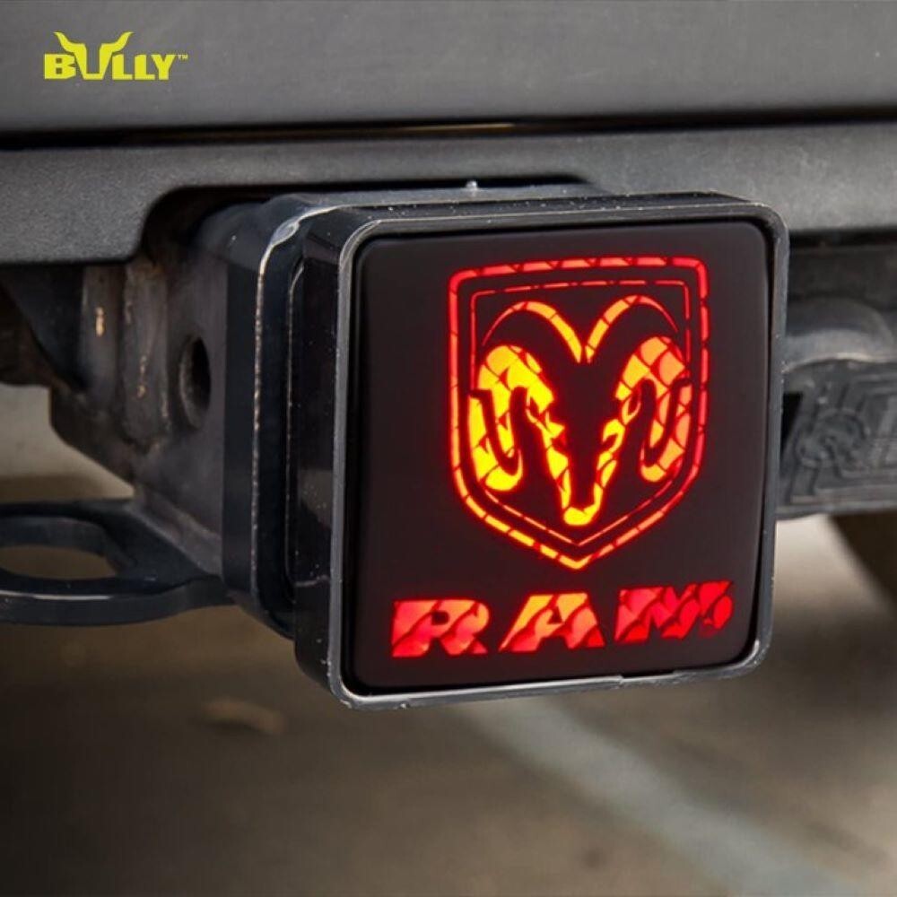 2" Dodge Truck SUV Bully Hitch Cover Brake Light For Dodge Truck SUV ...