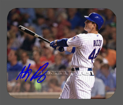 Anthony Rizzo Chicago Cubs Facsimile Autographed Mouse Pad Item#3206 | eBay
