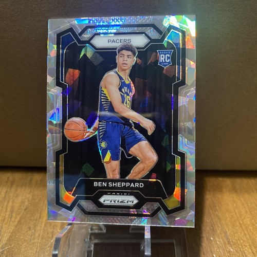 2023-24 Panini NBA Prizm Ben Sheppard #172 Silver Ice RC Rookie Card ...