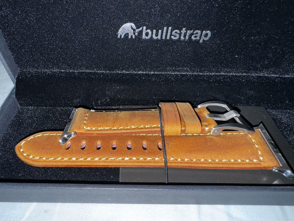 Genuine Leather Strap Apple Watch 38mm 40mm & 41mm Bullstrap Classic | eBay