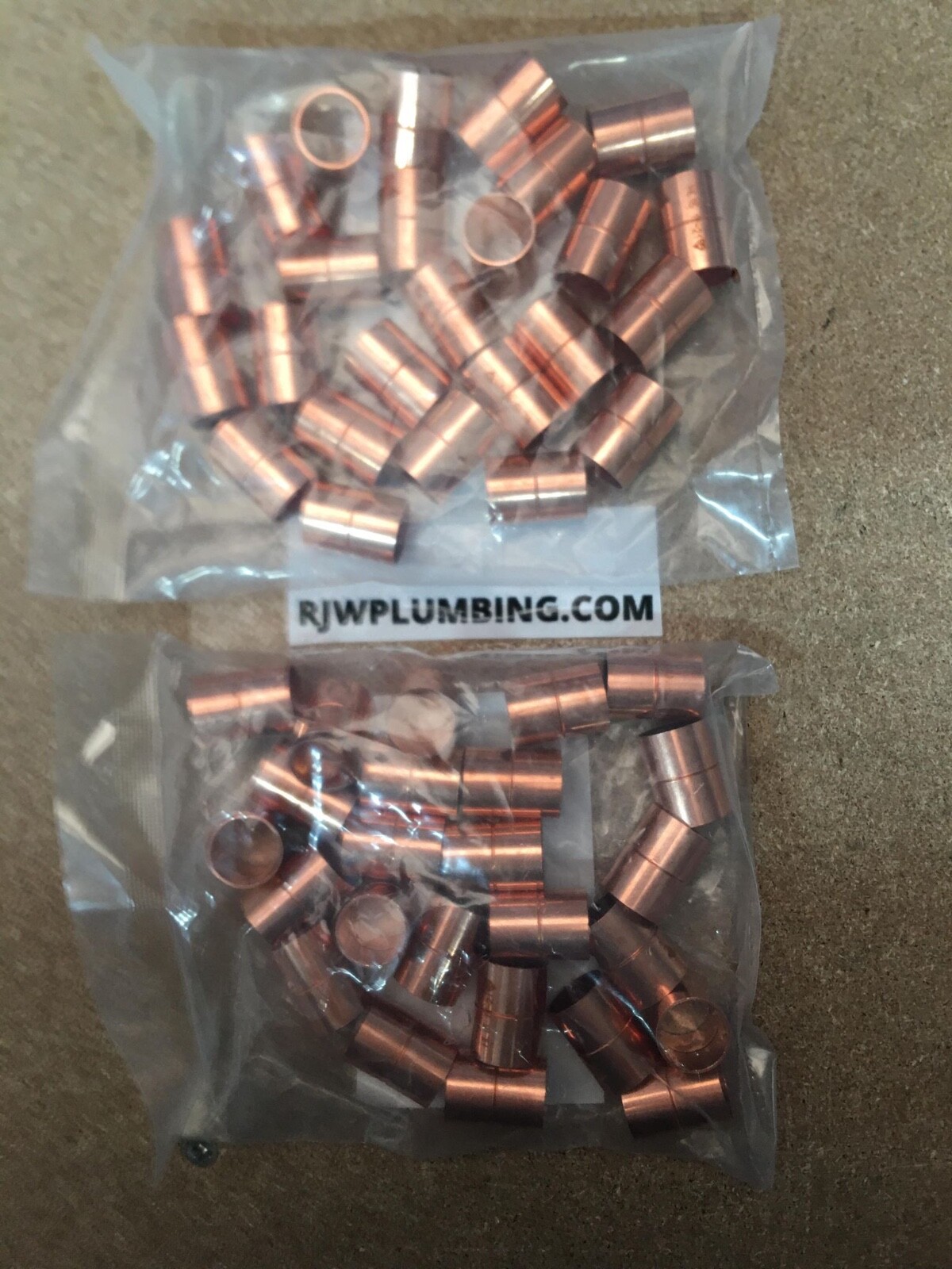 15MM COPPER END FEED PLUMBING/DIY/COPPER PIPE X 50 MIXED FITTING JOB ...