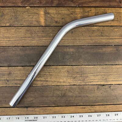 Old School BMX Layback SeatPost 22.2 Chrome NOS Freestyle Lay Back Seat ...