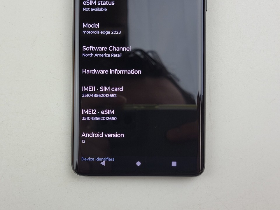Motorola edge 2023 (XT2305-1) 256GB (Unlocked) Dual SIM Smartphone ...