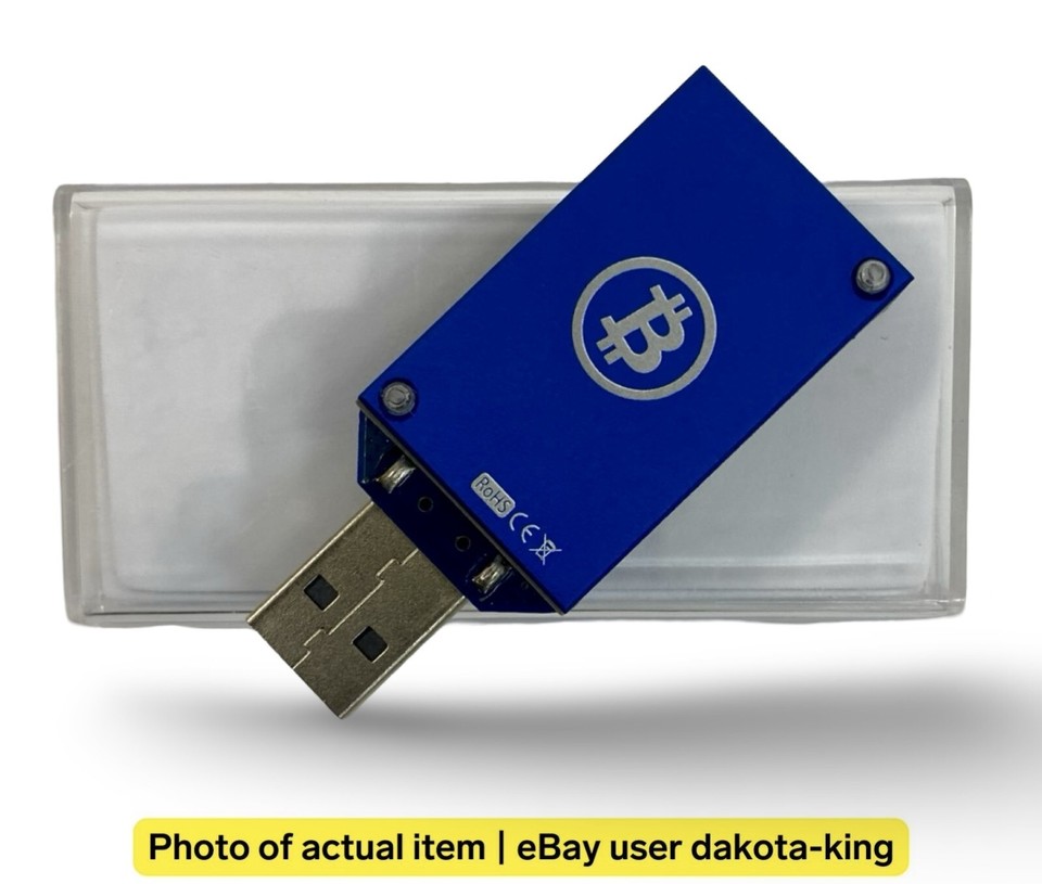 ASIC Miner Block Erupter USB Bitcoin Miner BLUE 333 MH/s Crypto Lottery ...
