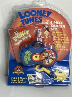 Vintage Looney Tunes LOONEY PHOTO ALBUM 4 Piece Camera Set NOS 1998 | eBay