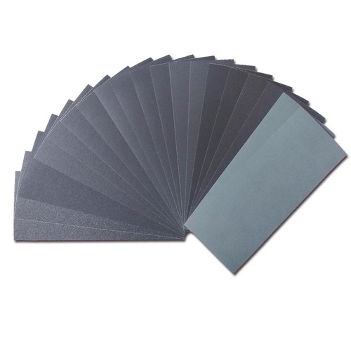 20 Sheets Sand Paper Wet or Dry Sanding Sheets for Wood Metal Sanding ...