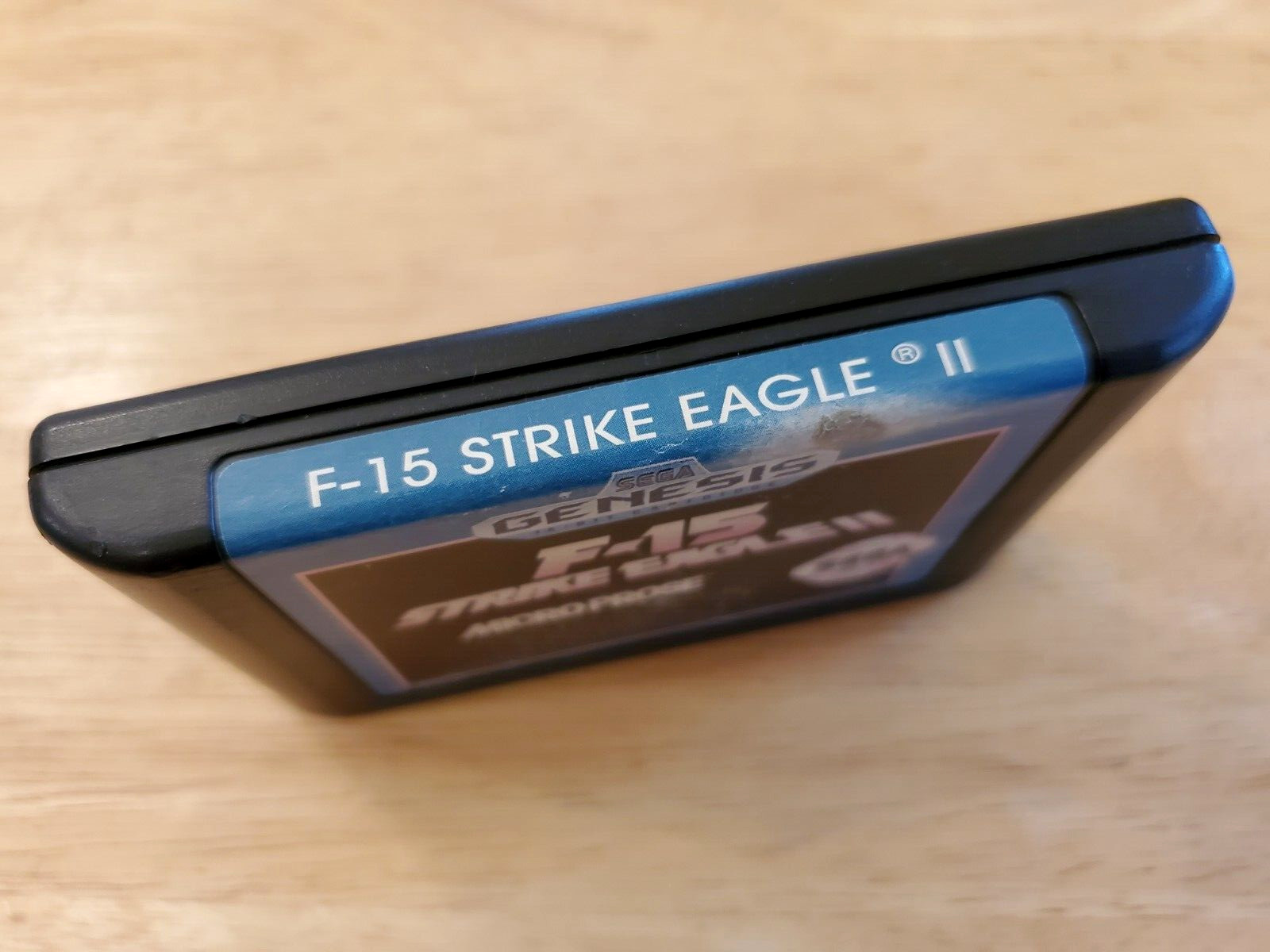 Sega Genesis - F-15 Strike Eagle II 2 - (Tested & Working) Video Game