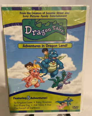 Dragon Tales - Adventures in Dragon Land! (DVD, 2000, Full Screen) NEW ...