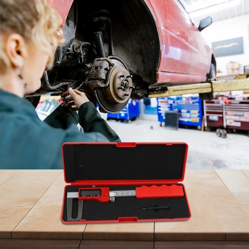 Brake Pad Thickness Measuring Tool 0150mm Digital Caliper with LCD ...