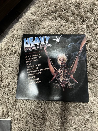 Heavy Metal Motion Picture Soundtrack - 1981 - Double LP Gatefold NM/NM ...