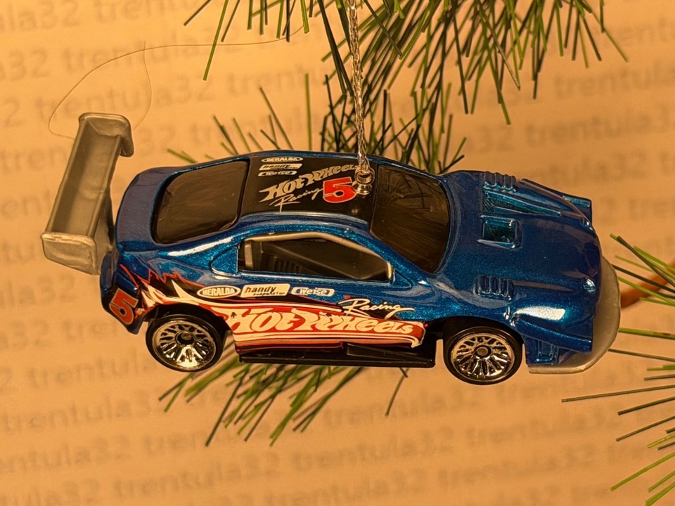 Toyota PIKES PEAK CELICA Race Car Blue Black Grey CHRISTMAS TREE ...