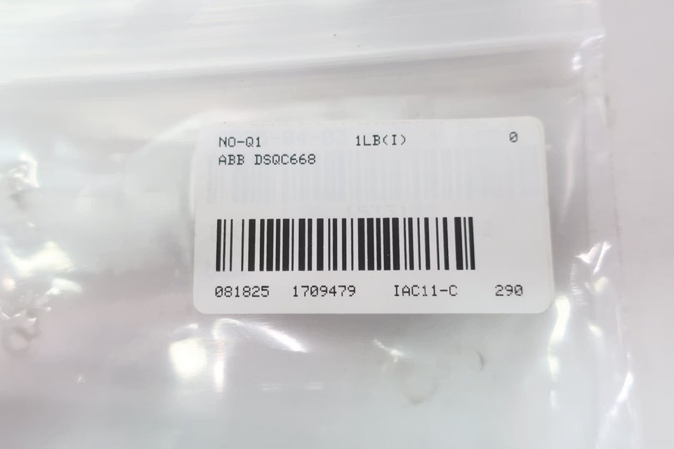 Abb DSQC668 3HAC029157-001/07 Robot Controller Module | eBay