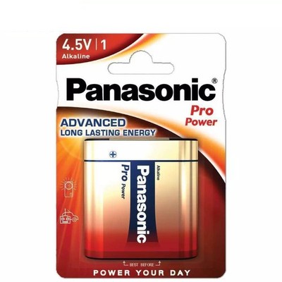 PANASONIC 3LR12 PRO POWER ADVANCED ALKALINE BATTERY 4.5V MN1203 1BL ...
