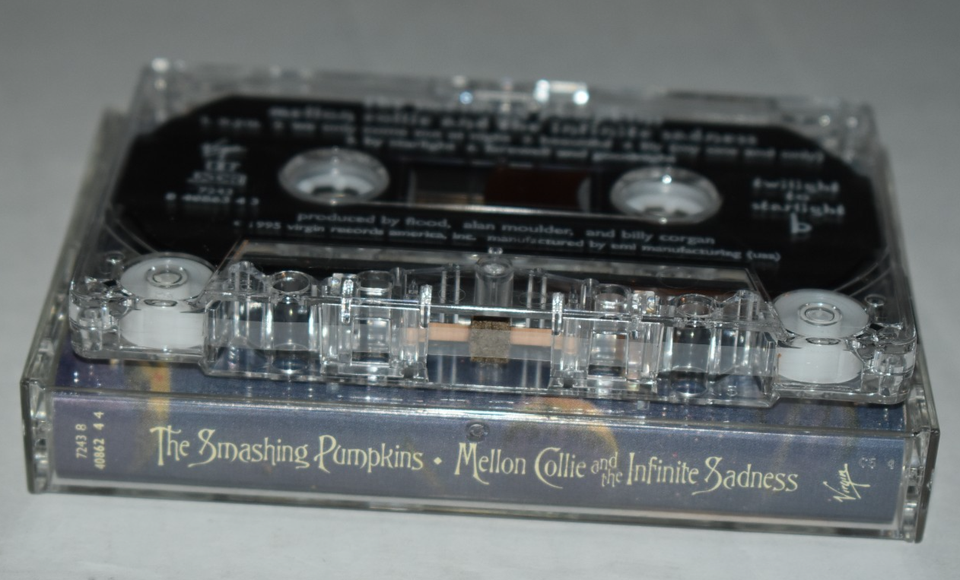 Smashing Pumpkins Mellon Collie Infinite Sadness Cassette with Slip ...