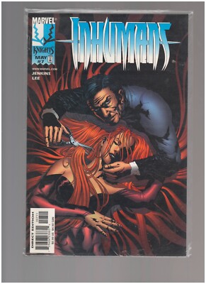 Inhumans #7 Vol. 2 Marvel Knights Comics 1999 Paul Jenkins Jae Lee Dan ...