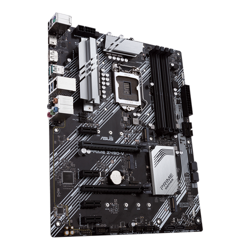 For ASUS PRIME Z490-V motherboard LGA1200 DDR4 ATX HDMI+DP 128G tested ...
