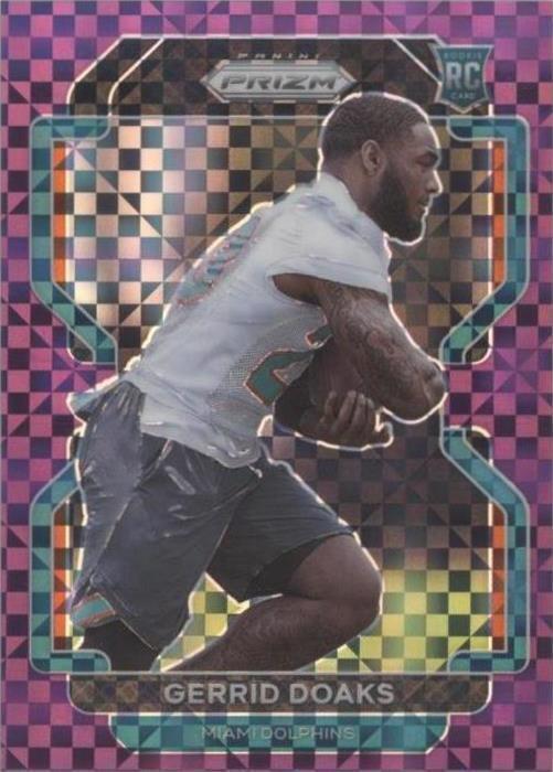 2021 Panini Prizm - Rookie Gerrid Doaks #426 Purple Power Prizm /49 (RC ...