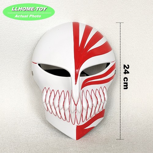 Anime Shinigami Kurosaki Ichigo Hollow Mask Resin CosPlay Prop Suit ...