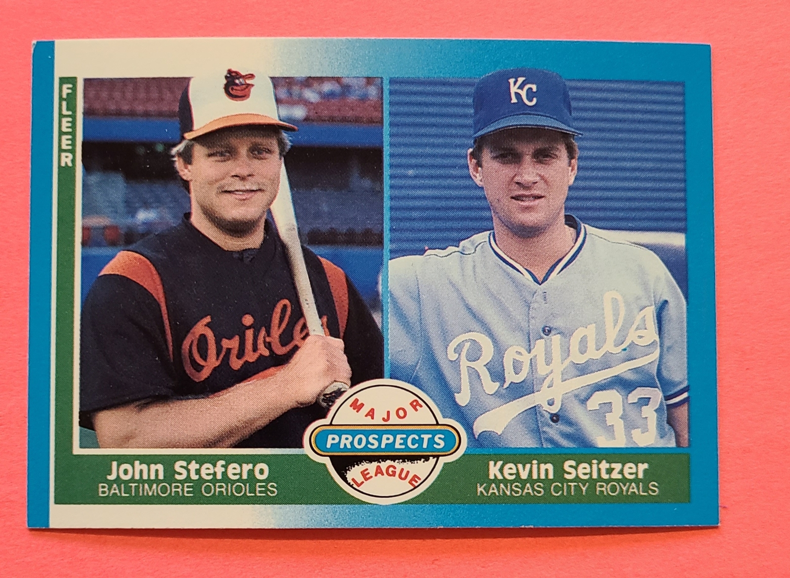 1987 Fleer #652 John Stefero / Kevin Seitzer MLP, RC EXMT | eBay