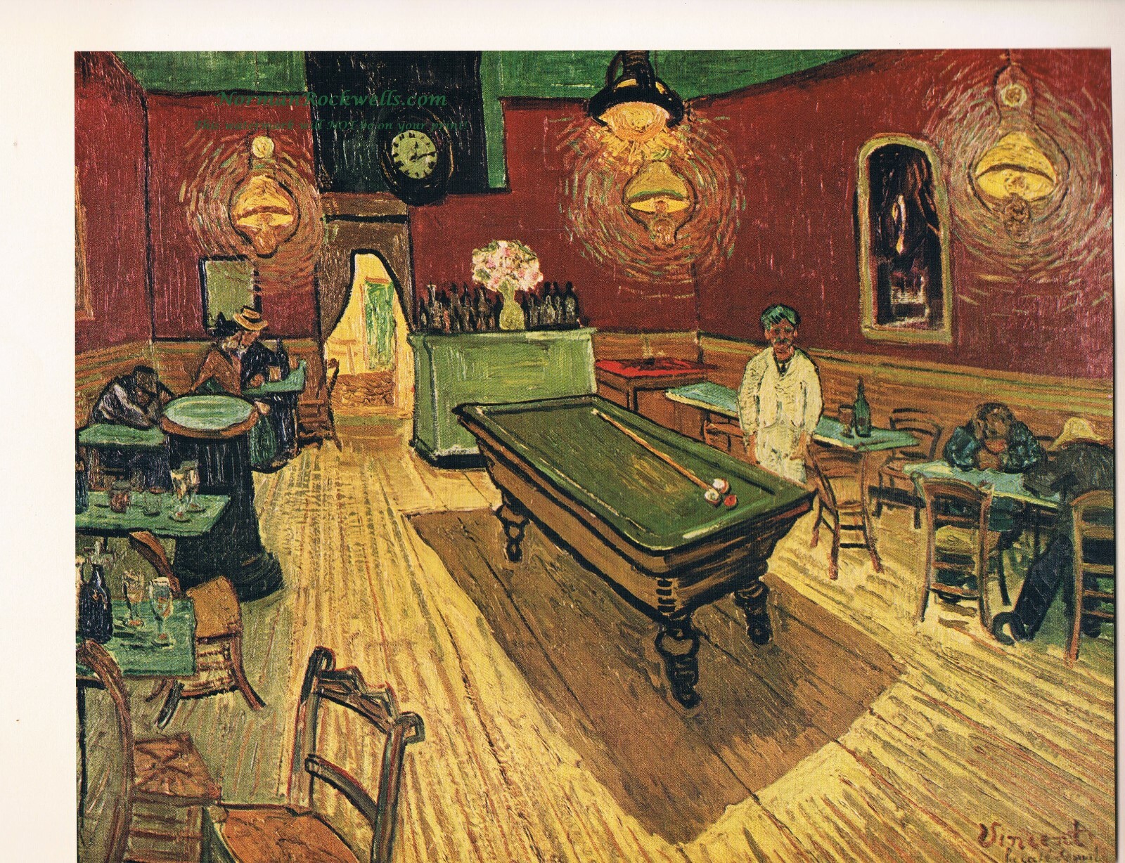Van Gogh Night Cafe 1888