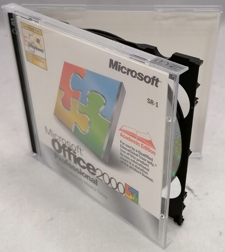 Vintage Microsoft Office 2000 Professional Full Set CDs | eBay