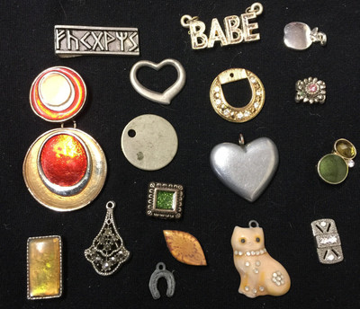 B16#12] Job lot drop pendants for jewellery making | eBay UK