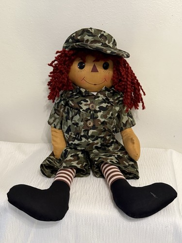 Camo Carl Military Cloth Rag Doll | eBay