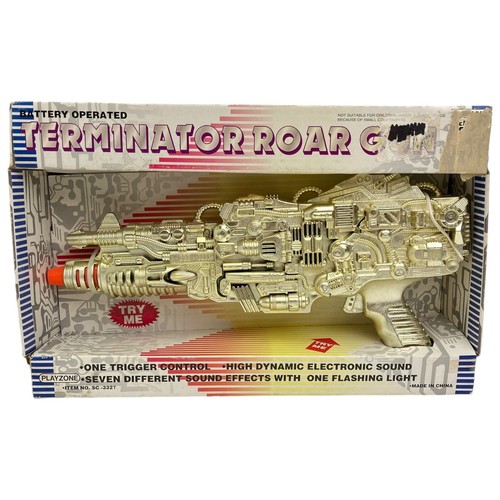Terminator Roar Gun Roleplay Cosplay Toy Weapon Electronic Lights Sound ...
