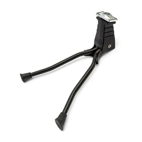 Double Leg Centre Bike Kickstand Bicycle Kick Prop Stand Black 26 28 ...