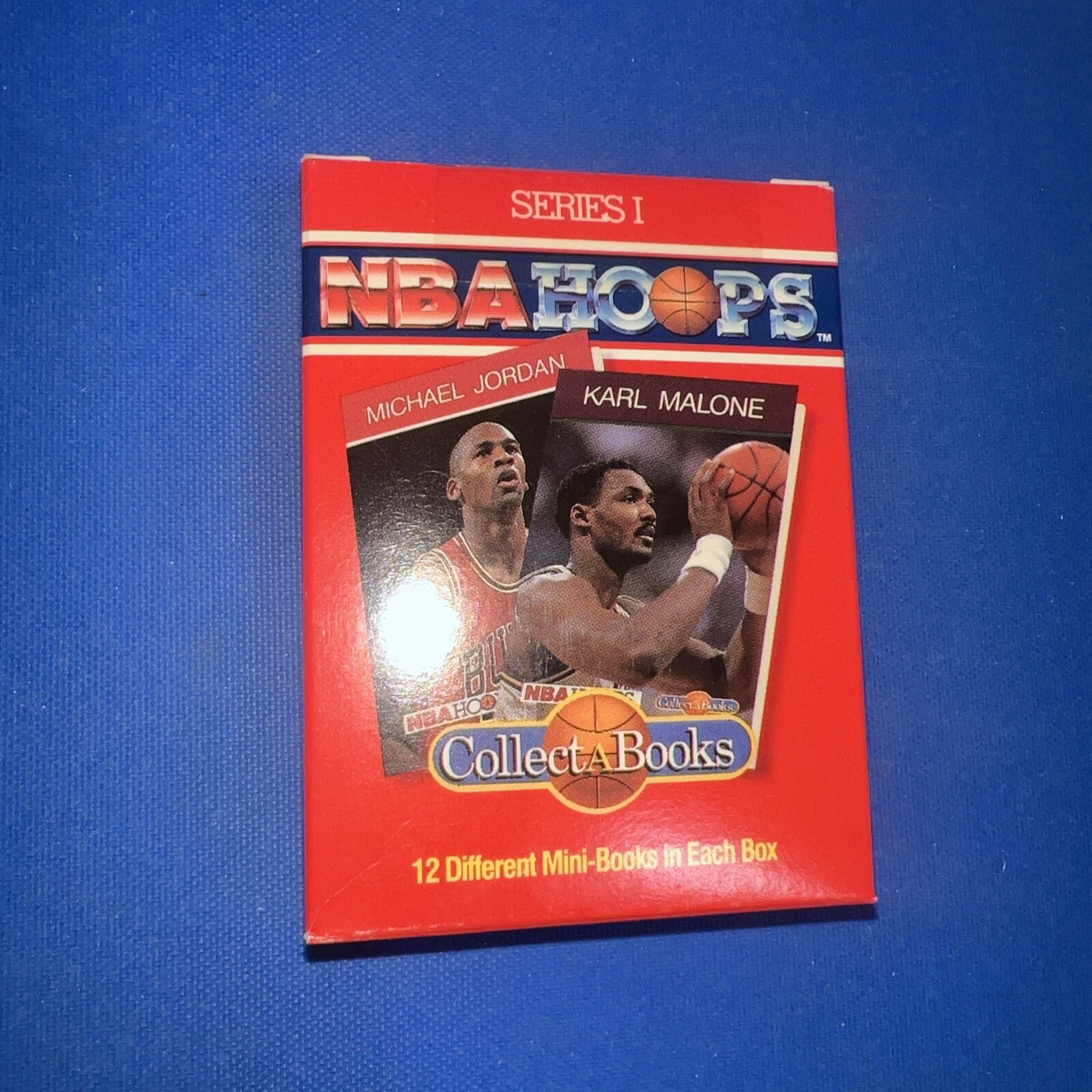 NBA Hoops Collect a Books Series 1 (Michael Jordan, Karl Malone, Doc ...
