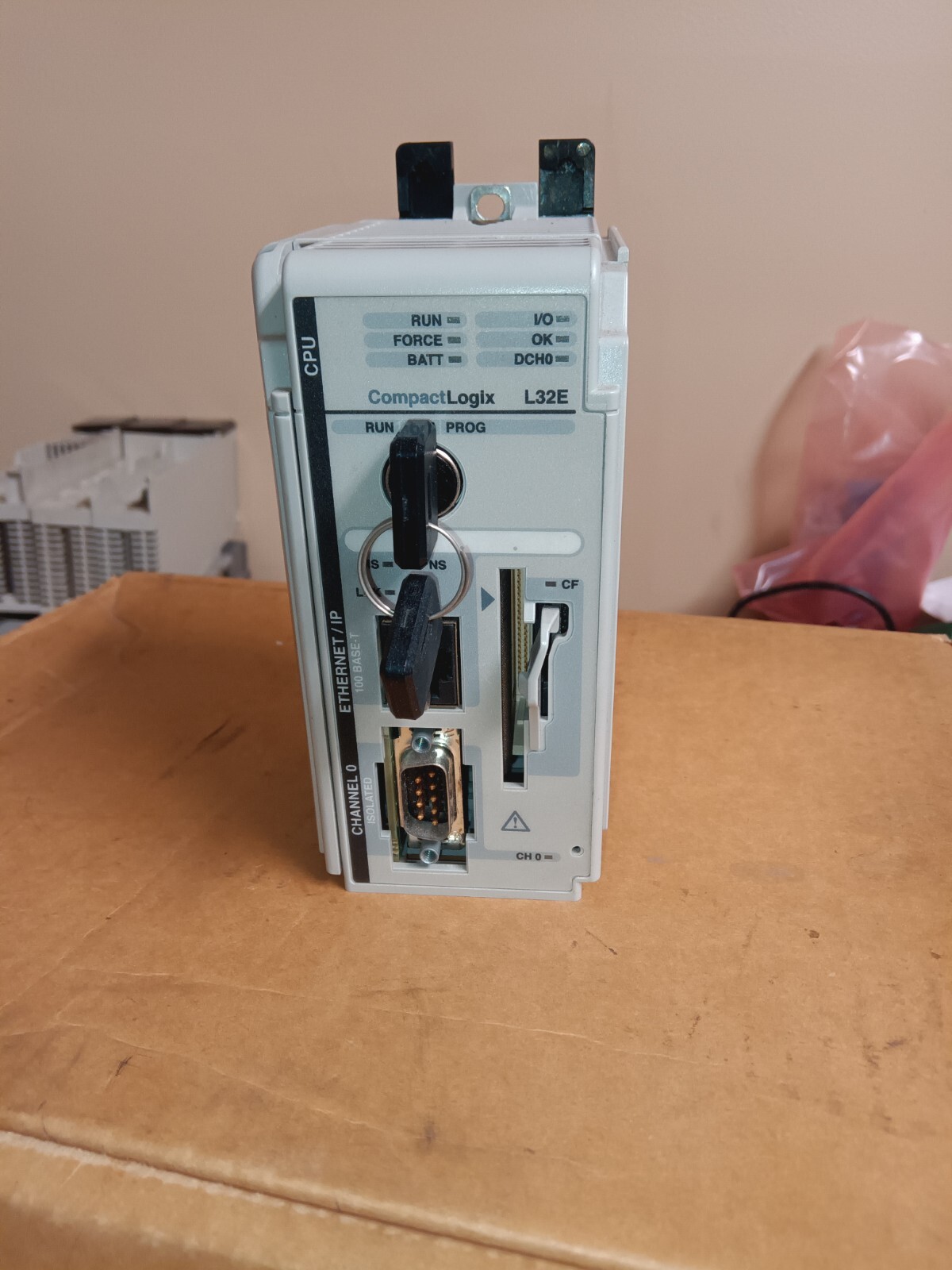 Allen-Bradley CompactLogix Ethernet Processor (1769-L32E) for sale ...