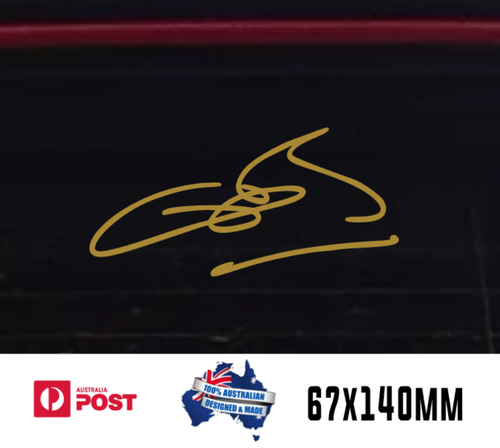 Jenson Button F1 Signature Windshield Windscreen Sticker Decal 140mm ...
