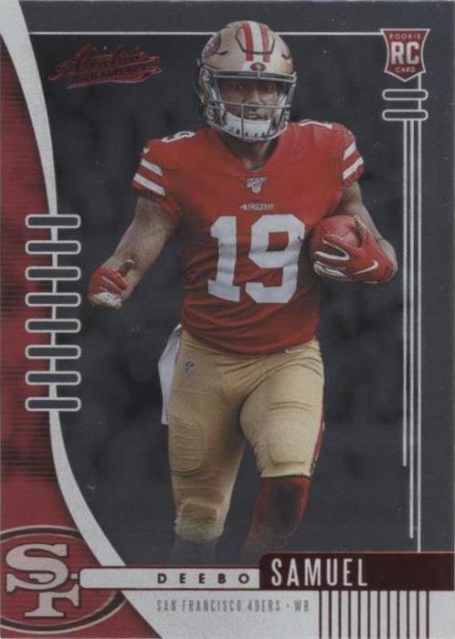 2019 Panini Absolute - Rookie Deebo Samuel #111 Red (RC) for sale ...