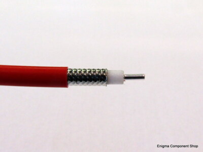 High Temperature SM141 35Ω / 35 Ohm Coaxial Cable. UK Seller - Fast ...