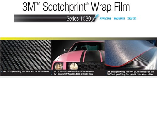 3M Car Film Vinyl 1080 Automotive Wrap Sheet Roll Gloss Charcoal ...