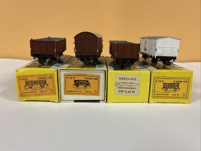 Lot of 4 Piko HO Freight Cars In Original Boxes | eBay
