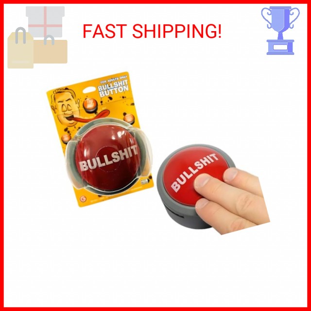 Bullshit Button – The Official Hilarious BS Button with Sound Effects ...