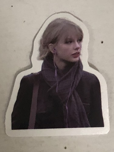 Taylor Swift Sticker Decal Taylor With Scarf | eBay