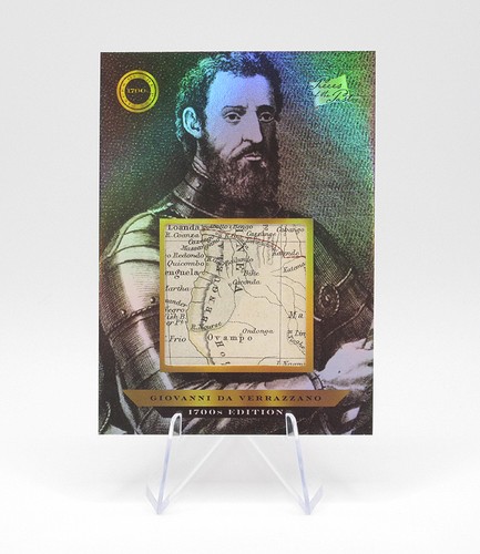 Giovanni da Verrazzano 2024 Pieces of the Past 1700's Authentic Relic ...