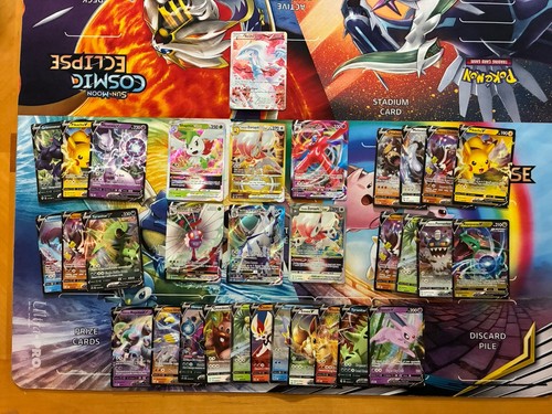 Pokemon Card Full Art Alt Art Fire Rayquaza Reshiram Deoxys Pikachu 32 ...