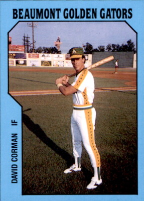 1985 Beaumont Golden Gators TCMA #20 Dave Corman Shippensburg ...