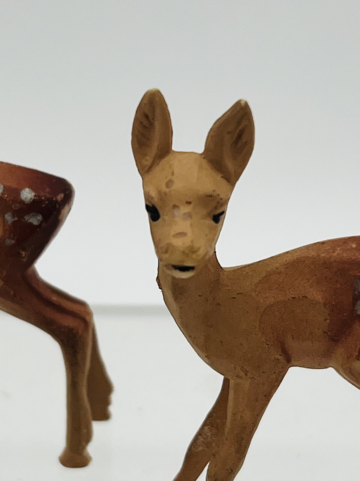 Vintage Miniature Plastic Deer Buck Small Dollhouse Reindeer Hong Kong ...