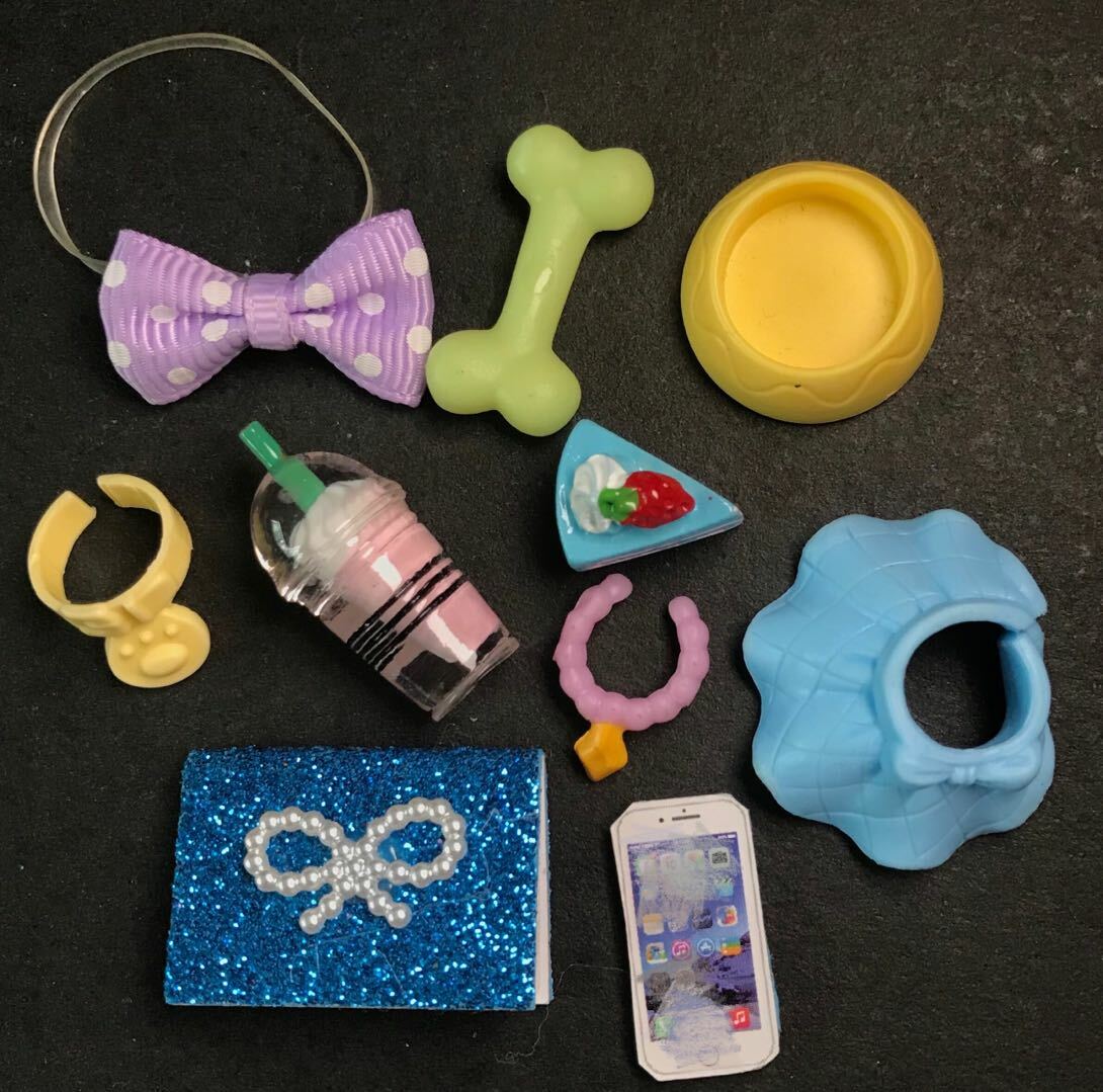 Custom lps Accessories Collar Food Wings Drink 14pc Random For Littlest ...