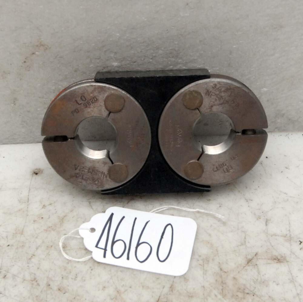 3/4-14 Go no go ring gage npsm-2a, Inv. 46160 | eBay