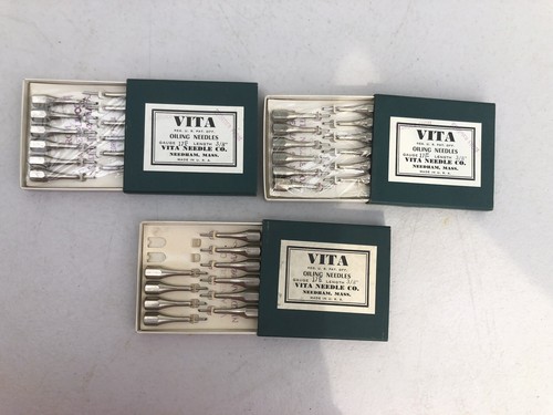Lot Of Vtg Vita Oiling Needles Machines Machinist Gauge 17 - RARE | eBay