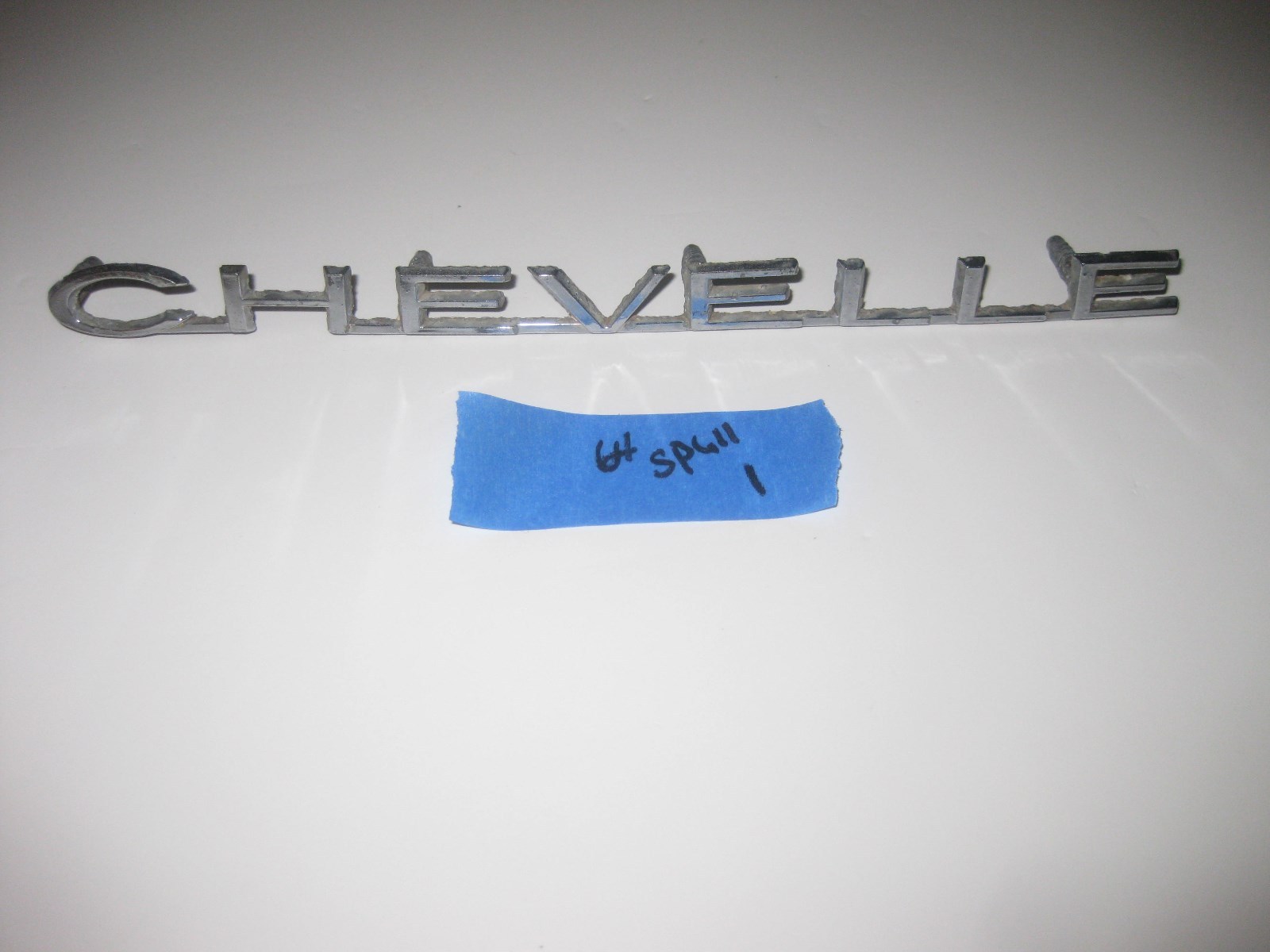 1964 CHEVROLET CHEVELLE EMBLEM 8 & 1/2 INCHES 1960s OTHER CHEVELLES ...