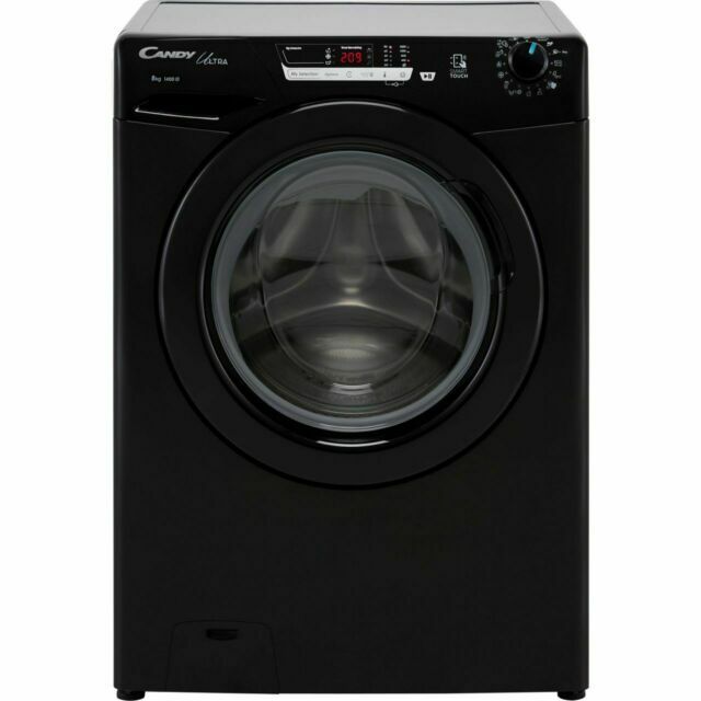 Candy Ultra HCU1482DBBE/1 8kg D Washing Machine - Black for sale online ...