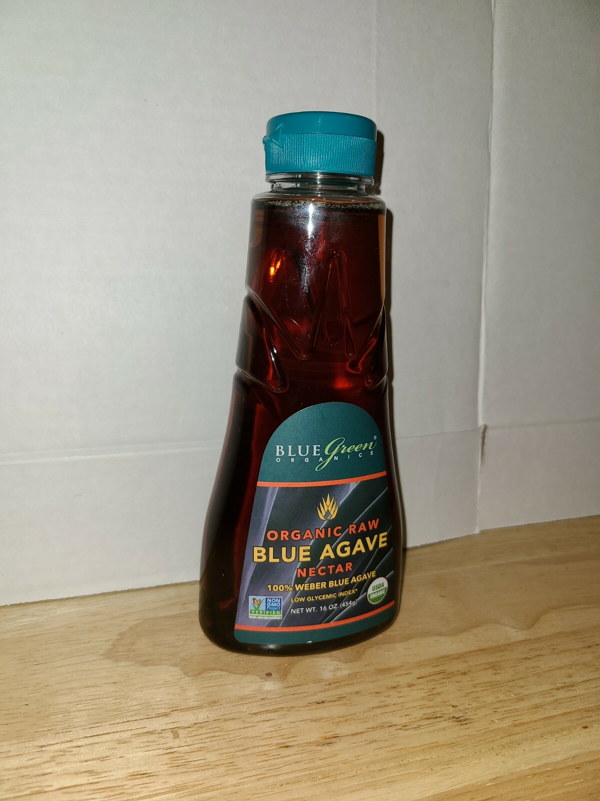 Organic Raw Blue AGAVE Nectar 16oz Bottle (Vegan) | eBay